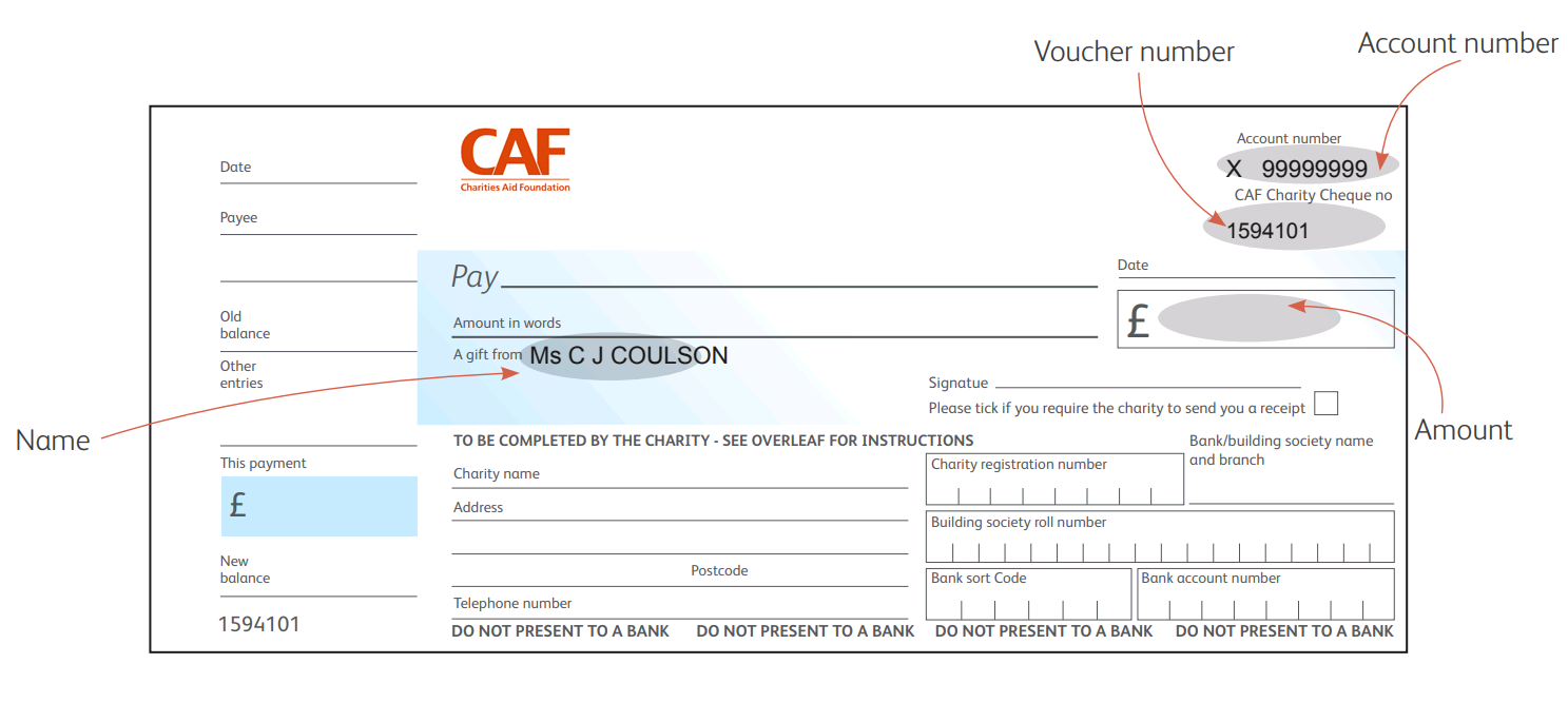 CAF Donate How To Process CAF Charity Voucher And CharityCard Donations CAF Donate How To Process CAF Charity Voucher And CharityCard Donations